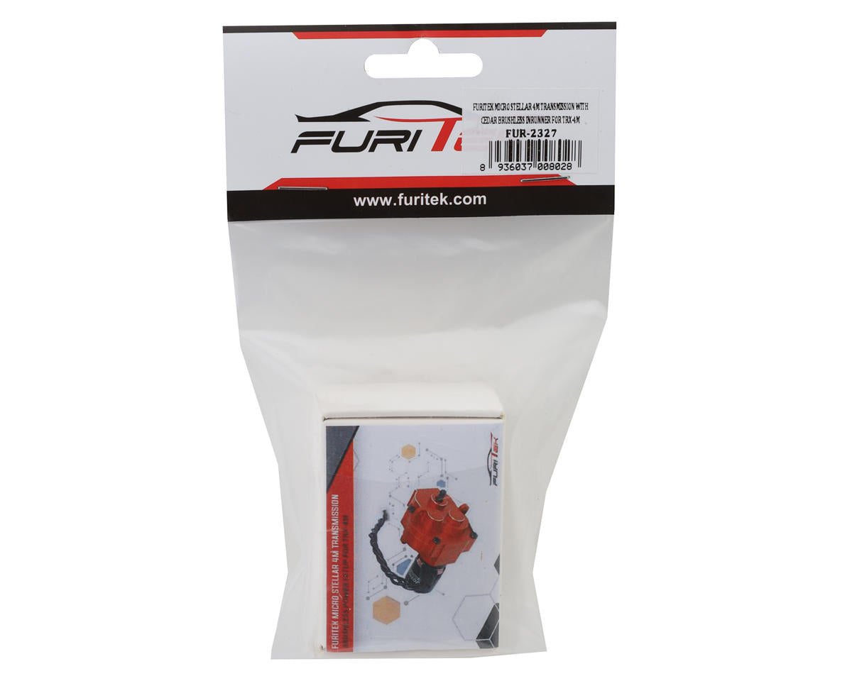 Furitek Micro Stellar Transmission w/Cedar 3456kV Brushless Inrunner ...