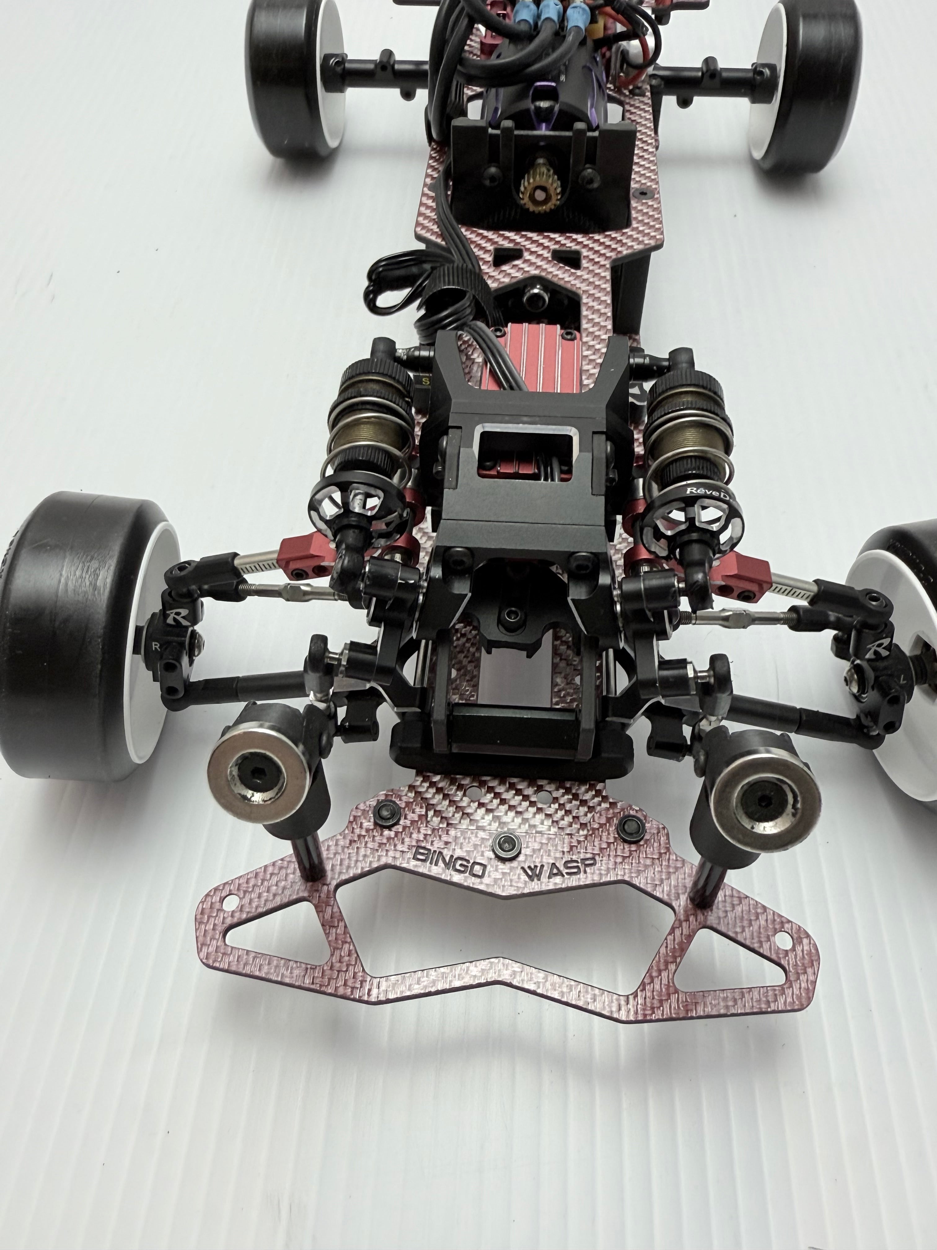 Bingo RC Designs Hachi CF Upper Deck (Custom Front-End)
