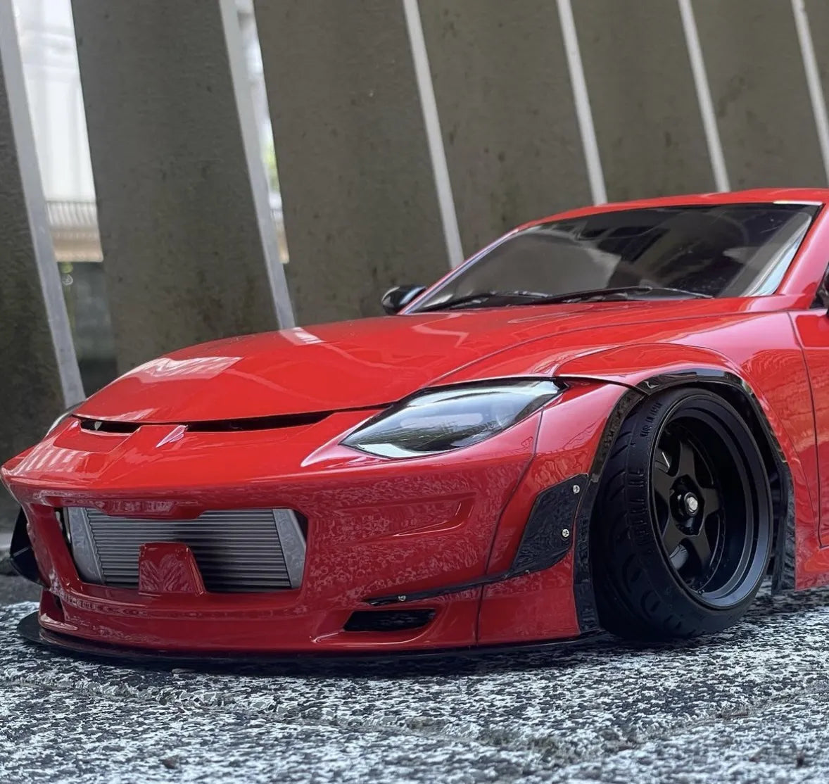 Addiction RC Nissan 400Z Fairlady Pandem Widebody 1/10 Clear Drift Body - AD-RB10 - Addiction RC ...
