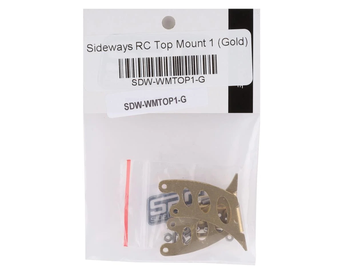 Sideways RC Top Mount 1 Scale Drift Wing Mount (Assorted Colors) - SDW ...