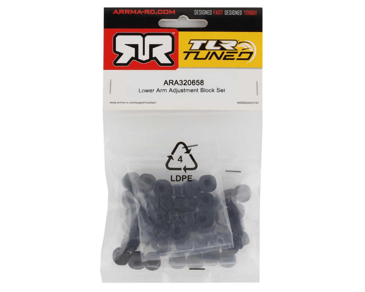 Arrma Lower Arm Adjustment Block Set (TLR Tuned)