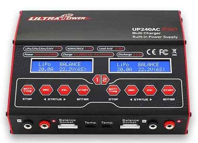 Ultra Power Original UP240AC DUO 240W 2in1 LiPo NIMH NiCd Battery RC B