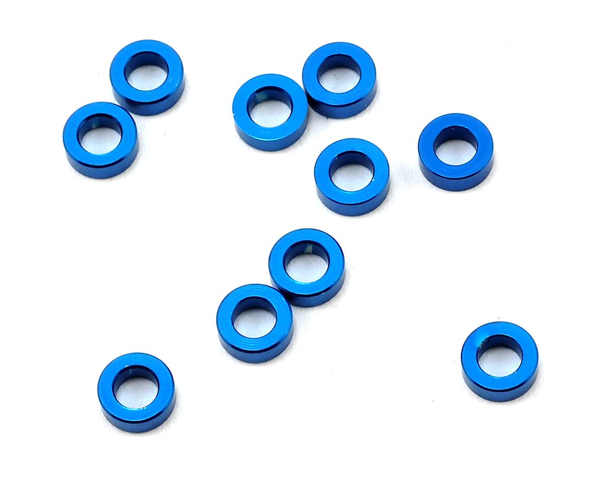 Team Associated 5.5x2.0mm Aluminum Ball Stud Washer (Blue) (10) - ASC31383